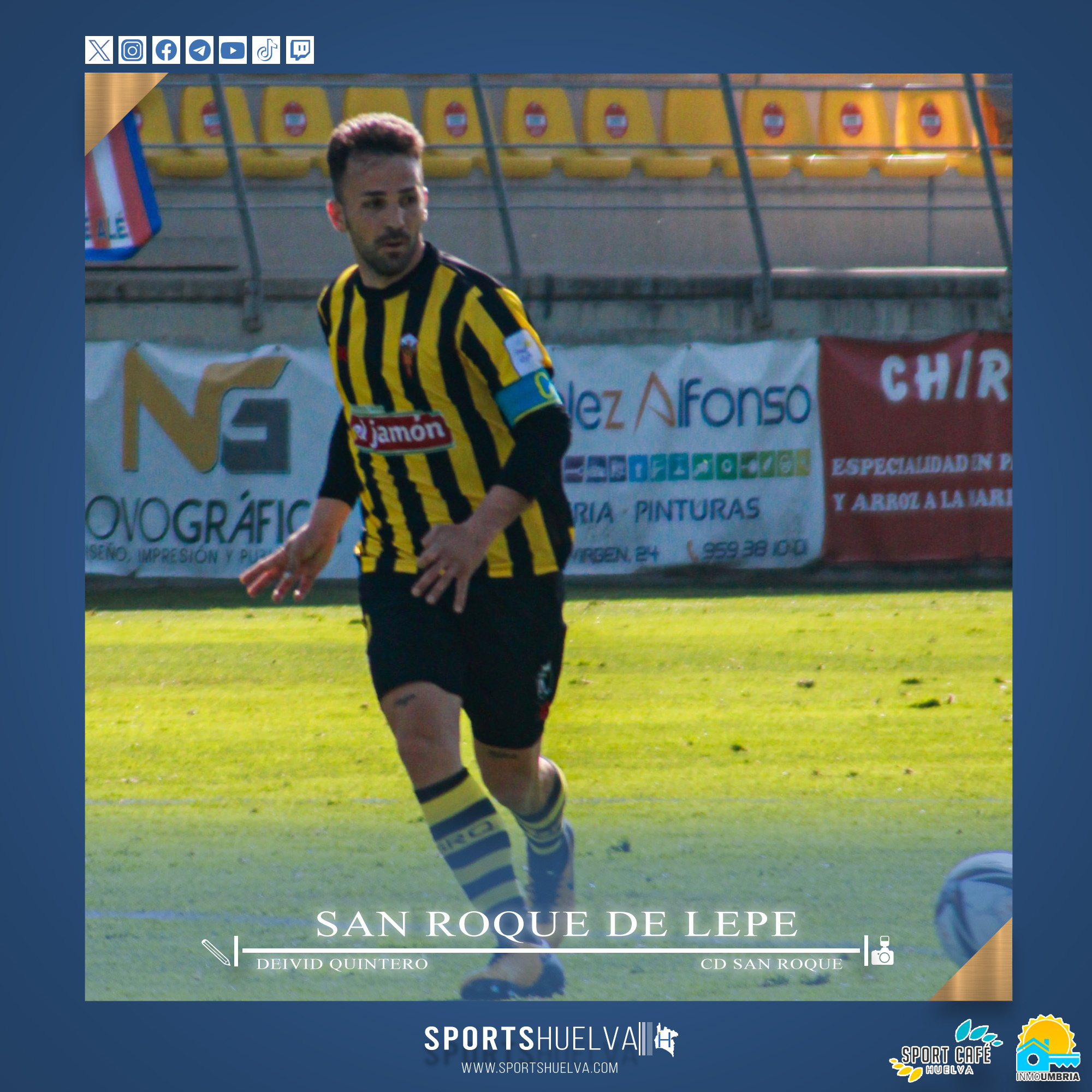 EL SAN ROQUE DE LEPE CONFIRMA LA RENOVACIÓN DE JUAN CARLOS CAMACHO