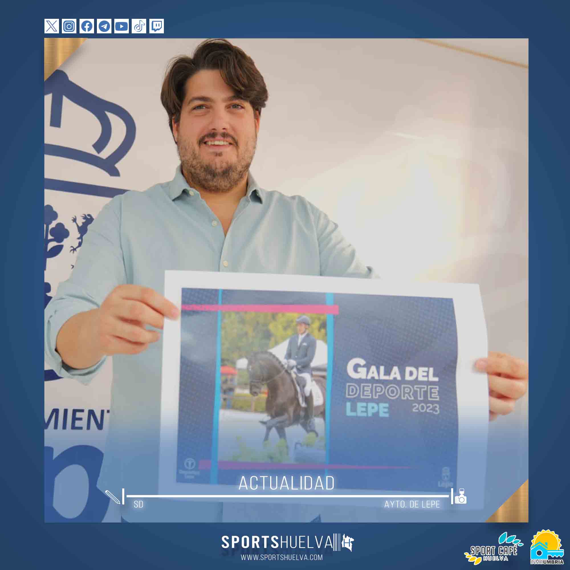 MARÍA BAUSTISTA Y JESÚS SERRANO, ELEGIDOS COMO LOS MEJORES DEPORTISTAS DE LEPE 2023